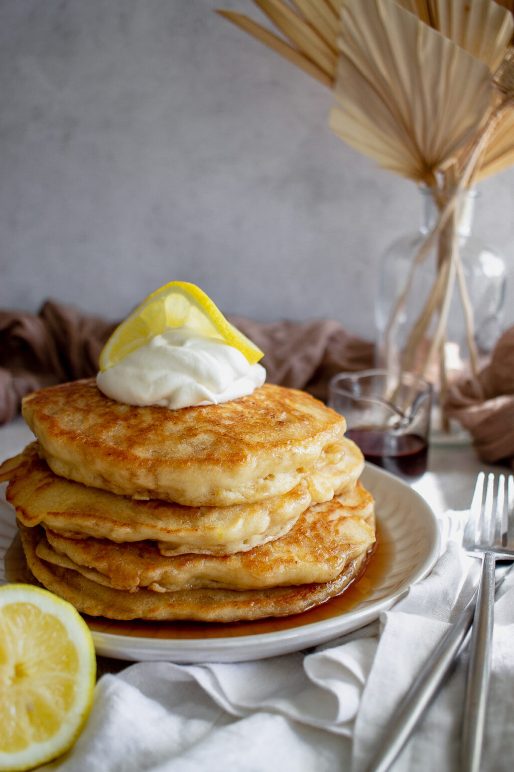 The Best Hot and Fluffy Chocolate Pancakes Recipe - The Bonnie Fig