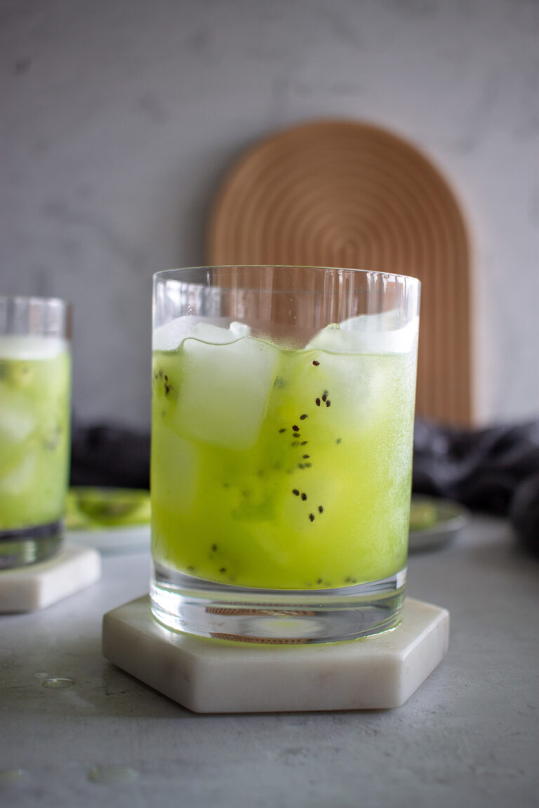 The Best Kiwi & Lime Vodka Sour Recipe - The Bonnie Fig