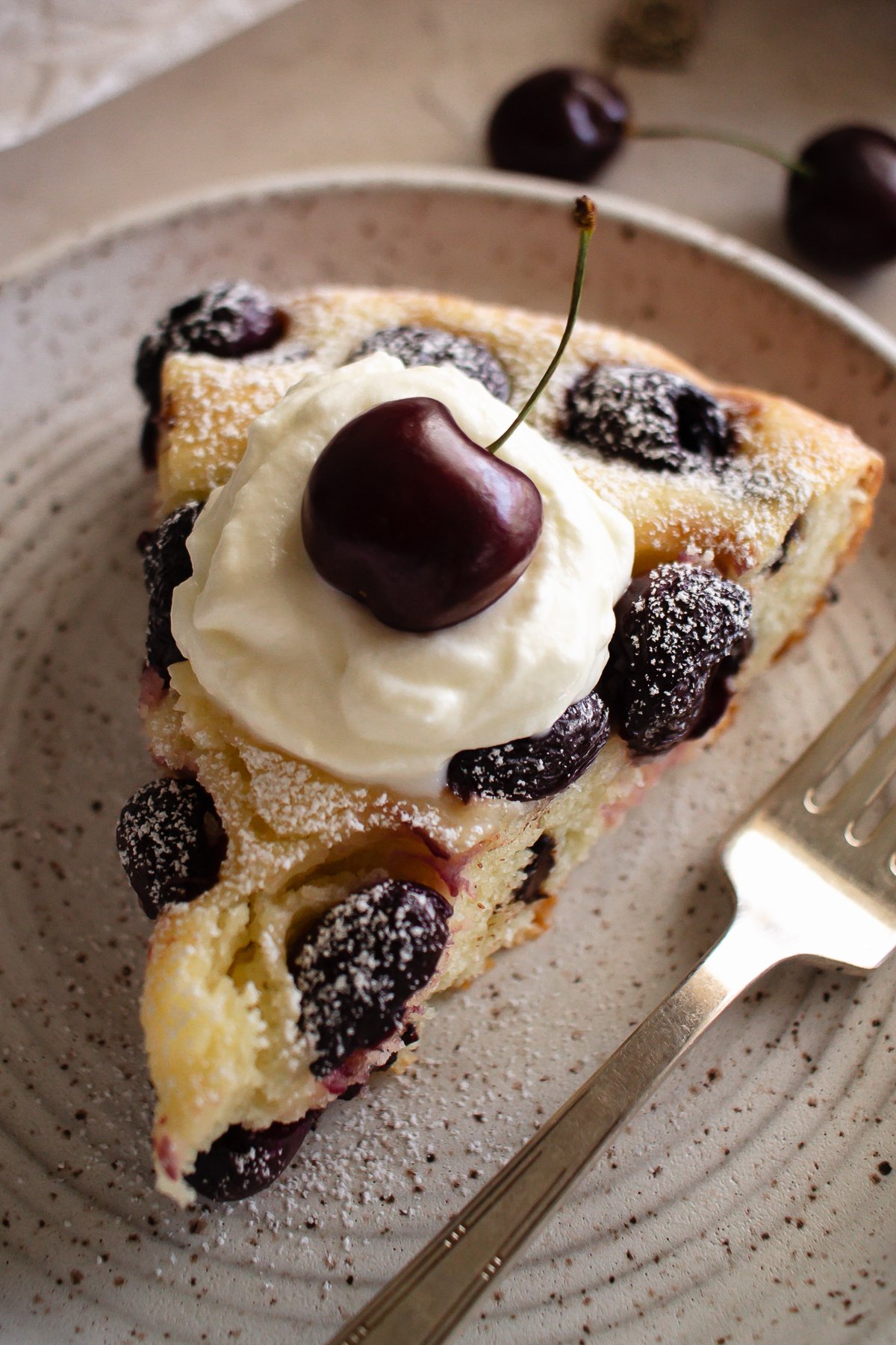 How to Make a Cherry Chip Cake with Real Cherries