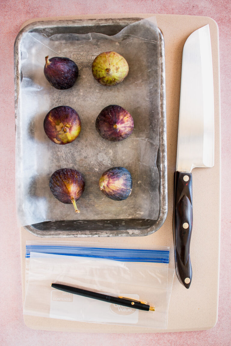 Tips For How To Freeze Figs With Step By Step Photos - The Bonnie Fig