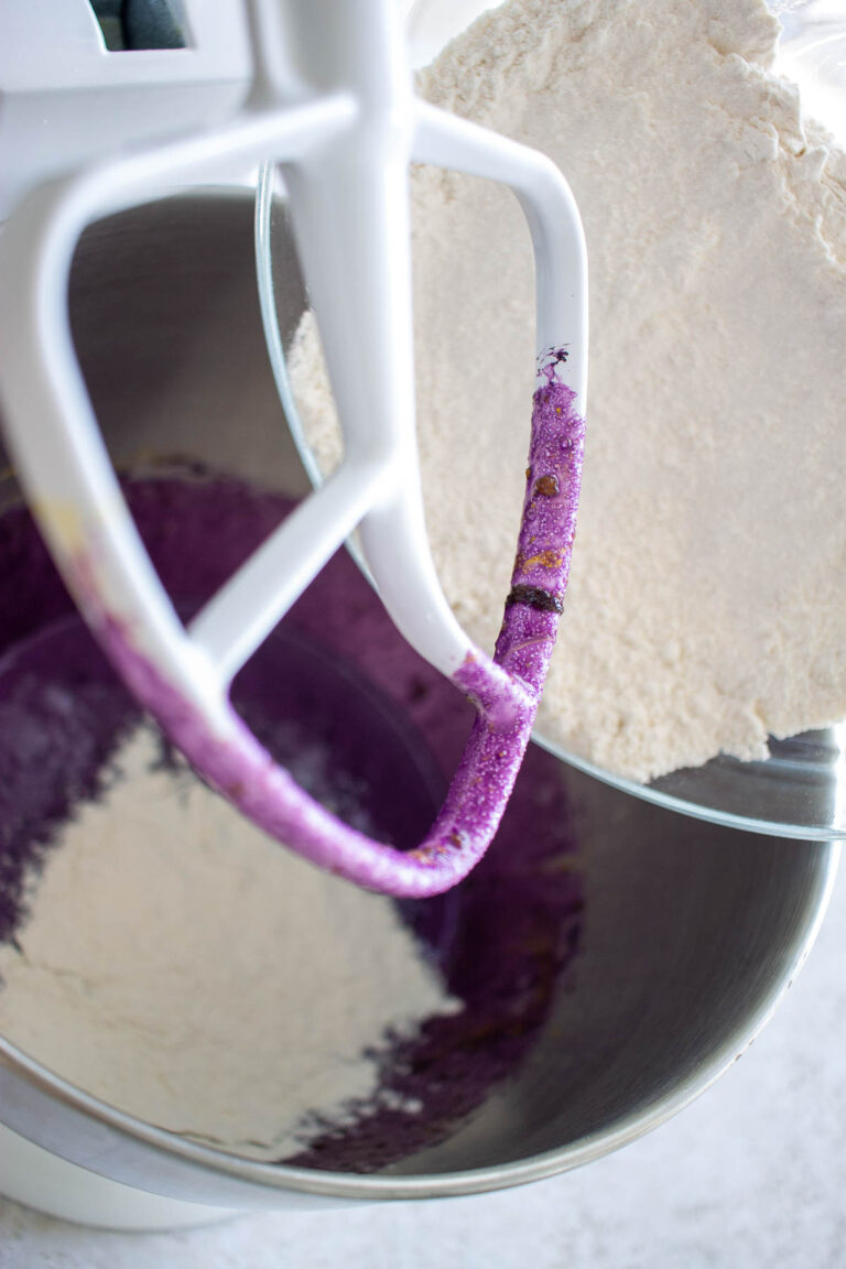 Soft Chewy White Chocolate Chip Ube Crinkles Recipe - The Bonnie Fig
